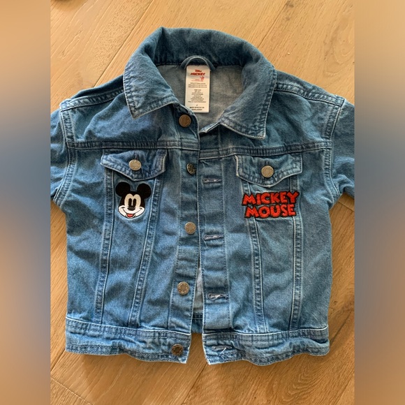 Disney | Jackets & Coats | Mickey Jean Jacket Pristine | Poshmark